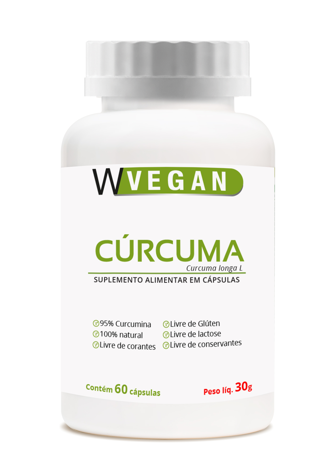 Saiba mais sobre Curcuma 500mg 60 capsulas WVegan Saiba mais sobre Curcuma 500mg 60 capsulas WVegan