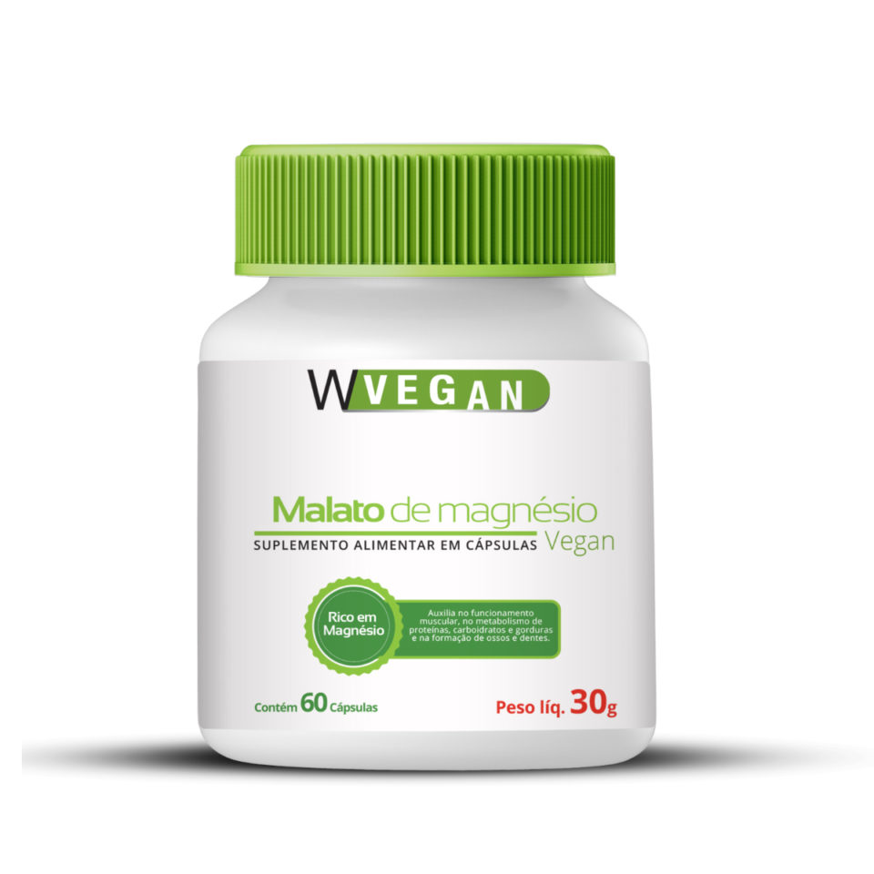 Saiba mais sobre o Malato de Magnésio 500mg 60 capsulas
