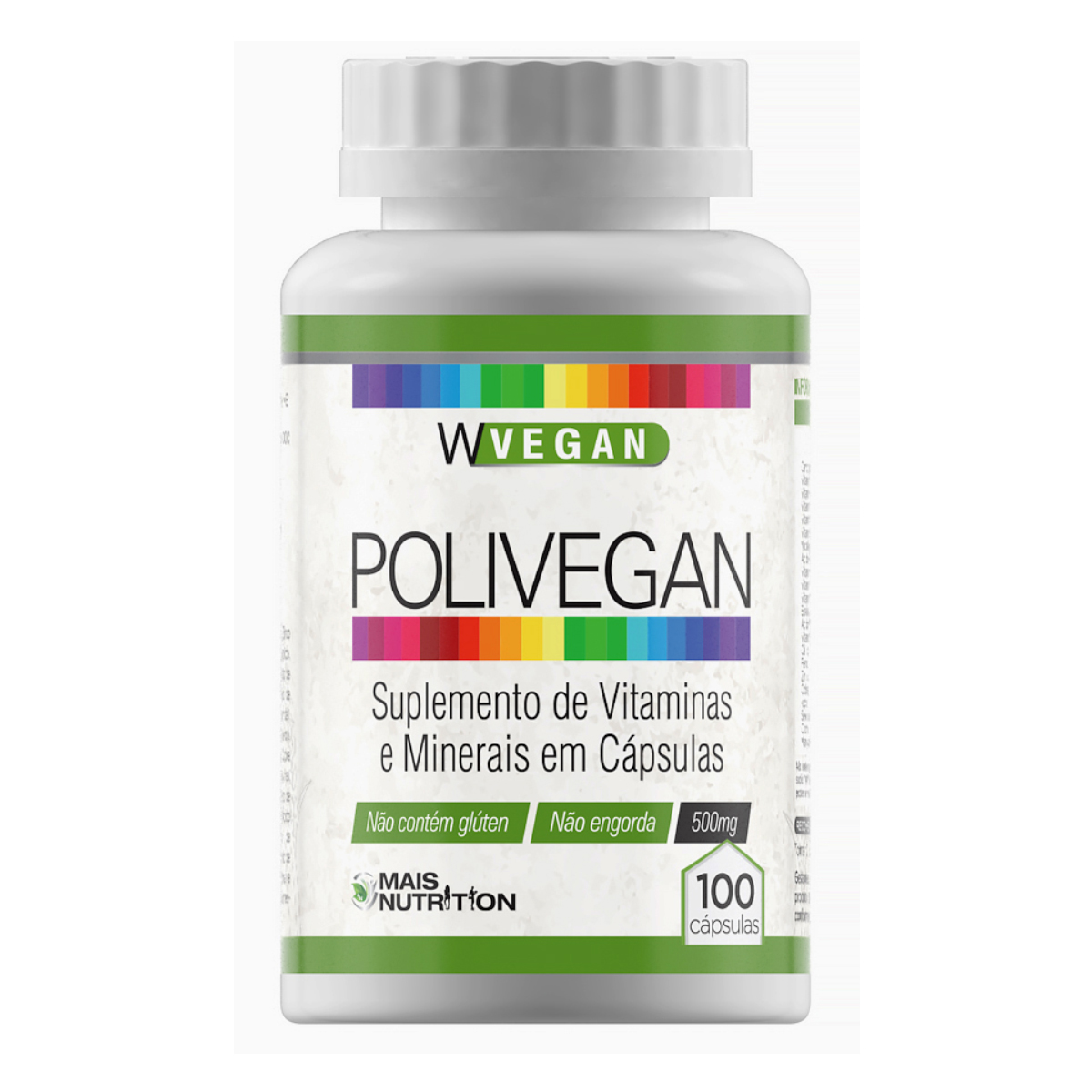 Polivitaminico Vegan 100 capsulas - Por R$36,90 - COMPRE JÁ