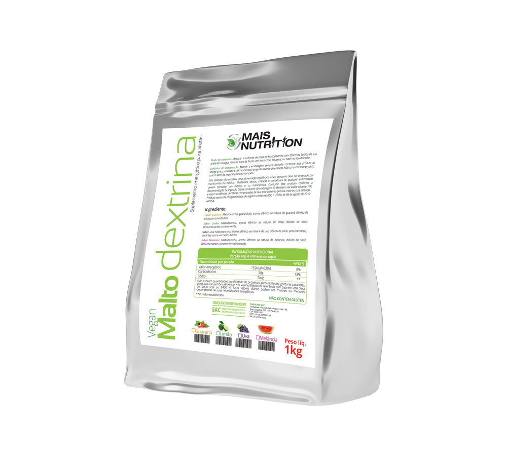 malto_dextrina - WVegan - A maior linha de suplementos Veganos do Brasil